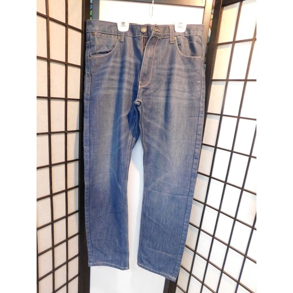 PD&C | Jeans | Pd C Mens Denim Jeans 34 32 Straight Leg Blue Pants ...